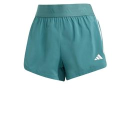 adidas Performance Sportshorts 'Hyperglam' Damen Gr&ouml;&szlig;e M/L jade / wei&szlig;