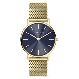 Liebeskind Berlin Uhr Damen Gr&ouml;&szlig;e One Size navy / gold