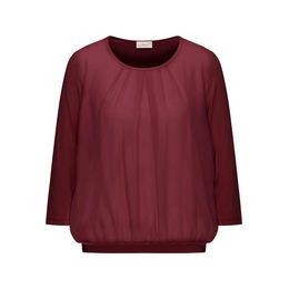 GOLDNER Bluse Damen Gr&ouml;&szlig;e 8XL bordeaux