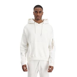 Alpha Industries Sweatshirt 'Organics OS' Herren Gr&ouml;&szlig;e M wei&szlig;