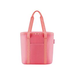 Reisenthel thermo shopper - K&uuml;hltasche 38 cm (twist powder blue) in mesh coral | Gr.: onesize