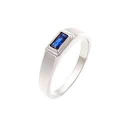 Kuzzoi Ring Herren Gr&ouml;&szlig;e 60 blau / silber