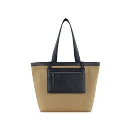 Bugatti Elena - Shopper M 48 cm (schwarz) in camel | Gr.: onesize