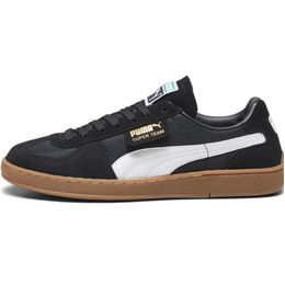 Puma Sneaker 'Super Team' Herren Gr&ouml;&szlig;e 46 gold / schwarz / wei&szlig;