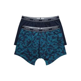 JP1880 Boxershorts Herren Gr&ouml;&szlig;e L blau / wei&szlig;