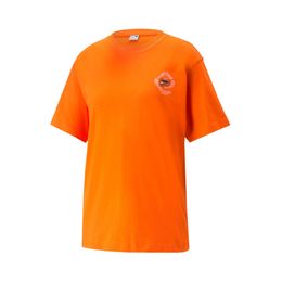 Puma Funktionsshirt Damen Gr&ouml;&szlig;e XS neonorange / schwarz