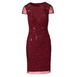 Adrianna Papell Cocktailkleid Damen Gr&ouml;&szlig;e 42 dunkelrot