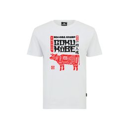Oldskull T-Shirt 'Asian Kobe Beef' Herren Gr&ouml;&szlig;e XXXL wei&szlig;