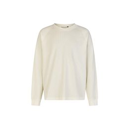 Cleptomanicx Longsleeve 'Boxy Crewneck Thermal' Herren Gr&ouml;&szlig;e L beige