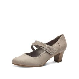 Jana Riemchenpumps in Beige | Gr.: 42
