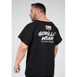Gorilla Wear T-shirt - Augustine Old School Workout Top - Schwarz | Gr.: 4XL