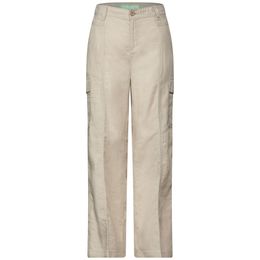 Street One Cargohose Damen Gr&ouml;&szlig;e 38 beige