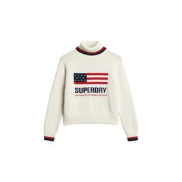 Superdry & Co Pullover Damen Gr&ouml;&szlig;e S creme / mischfarben