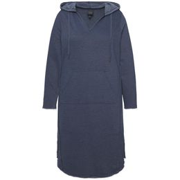 Ulla Popken Kleid Damen Gr&ouml;&szlig;e 42/44 marine Winterkleid