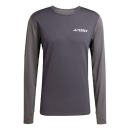 adidas terrex Base Layer 'Multi Synthetic Base Layer Long' Herren Gr&ouml;&szlig;e XS grau / dunkelgrau / wei&szlig;