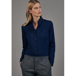 Seidensticker Hemdbluse Slim in Dunkelblau | Gr.: 40