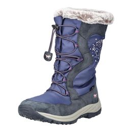 Mustang Snowboots M&auml;dchen Gr&ouml;&szlig;e 30 navy / mischfarben