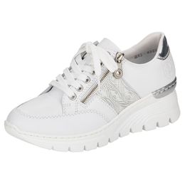 Rieker Sneaker Damen Gr&ouml;&szlig;e 41 silber / wei&szlig;