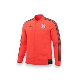 Adidas Jacke FCB FC Bayern M&uuml;nchen Anthem in Rot | Gr.: S