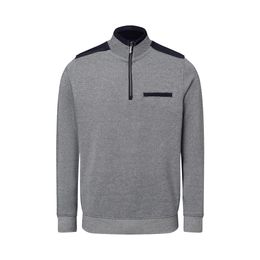 Andrew James Sweatshirt Herren Gr&ouml;&szlig;e XXXL grau / schwarz