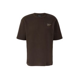 s.Oliver T-Shirt Herren Gr&ouml;&szlig;e S beige / dunkelbraun