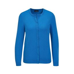 GOLDNER Strickjacke Damen Gr&ouml;&szlig;e L blau