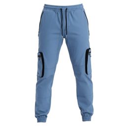 Ombre Hose 'OM-PAJO-0135' Herren Gr&ouml;&szlig;e 34 blau