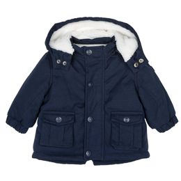 Chicco Winterjacke Jungen Gr&ouml;&szlig;e 56 navy / wei&szlig;