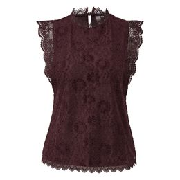 QS Bluse Damen Gr&ouml;&szlig;e M aubergine
