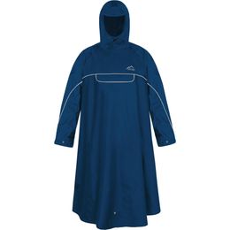 Normani Regenponcho 'Tutunendo' Damen Gr&ouml;&szlig;e M/L navy / wei&szlig;