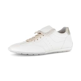 Gabor Sneaker Damen Gr&ouml;&szlig;e 44 silber / wei&szlig;