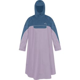 Normani Regenponcho 'Tutunendo' Damen Gr&ouml;&szlig;e L/XL navy / lavendel
