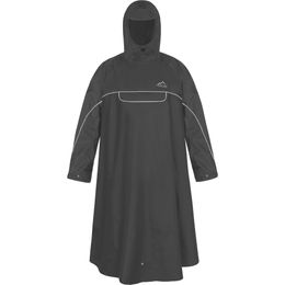 Normani Regenponcho 'Tutunendo' Damen Gr&ouml;&szlig;e M/L anthrazit / hellgrau