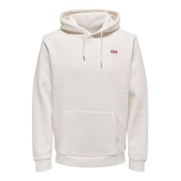 Only & Sons Only & Sons Sweatshirt 'ONSDawson' Herren Gr&ouml;&szlig;e XS wei&szlig;