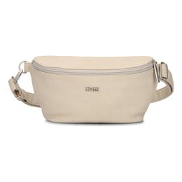 Zwei G&uuml;rteltasche 'Mademoiselle' Damen Gr&ouml;&szlig;e One Size hellbeige