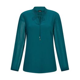GOLDNER Bluse Damen Gr&ouml;&szlig;e M/L petrol