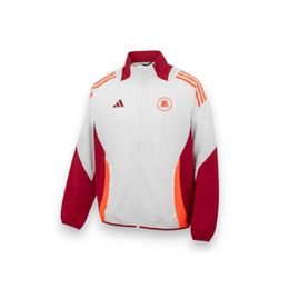 Adidas Trainingsjacke AS Rom Tiro 24 Competition in Wei&szlig; | Gr.: M