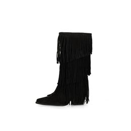 Sacha London SACHA Cowboystiefel Damen Gr&ouml;&szlig;e 41 schwarz Winterschuhe