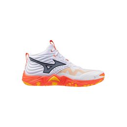Mizuno Sportschuh Herren Gr&ouml;&szlig;e 43 basaltgrau / apricot / schwarz / wei&szlig;