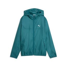Puma Jacke 'Essentials' Jungen Gr&ouml;&szlig;e 164 petrol / wei&szlig;
