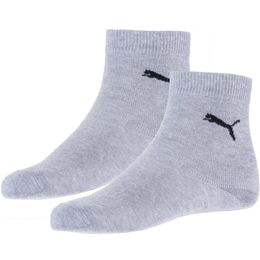 Puma Socken 'Easy Rider' M&auml;dchen Gr&ouml;&szlig;e 27/30 grau / schwarz