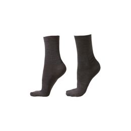 CALZEDONIA Socken Damen Gr&ouml;&szlig;e 36/41 dunkelgrau