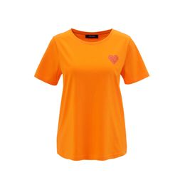 Aniston Casual T-Shirt Damen Gr&ouml;&szlig;e L orange / pink