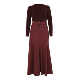 Touche Prive Kleid Damen Gr&ouml;&szlig;e 38 burgunder Winterkleid