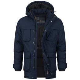 INDICODE Jeans Winterjacke 'INTardil' Herren Gr&ouml;&szlig;e L blau