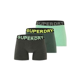 Superdry & Co Boxershorts Herren Gr&ouml;&szlig;e XL t&uuml;rkis / grasgr&uuml;n / gr&uuml;nmeliert / schwarzmeliert
