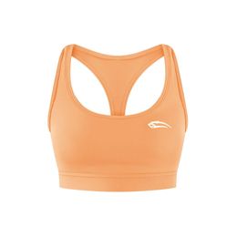 Smilodox Sport BH 'Advanced Infinite' Damen Gr&ouml;&szlig;e XS orange / wei&szlig;