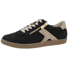 Rieker Sneaker Damen Gr&ouml;&szlig;e 41 dunkelbeige / gold / schwarz