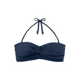 Schiesser Bustier-Bikini-Top ' Mix & Match Swim ' Damen Gr&ouml;&szlig;e 90 dunkelblau