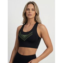 Superrebel Gear Sport-BH 'BETTE' Damen Gr&ouml;&szlig;e XL schwarz